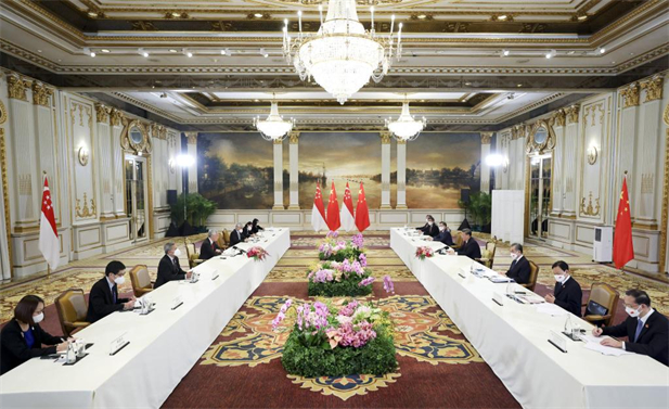 Xi Pide Cooperación China Singapur De Alta Calidad